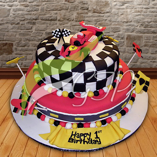 F1 Racing Cake - Send Gifts to Pakistan